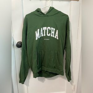 Tops | Matcha Hoodie | Poshmark
